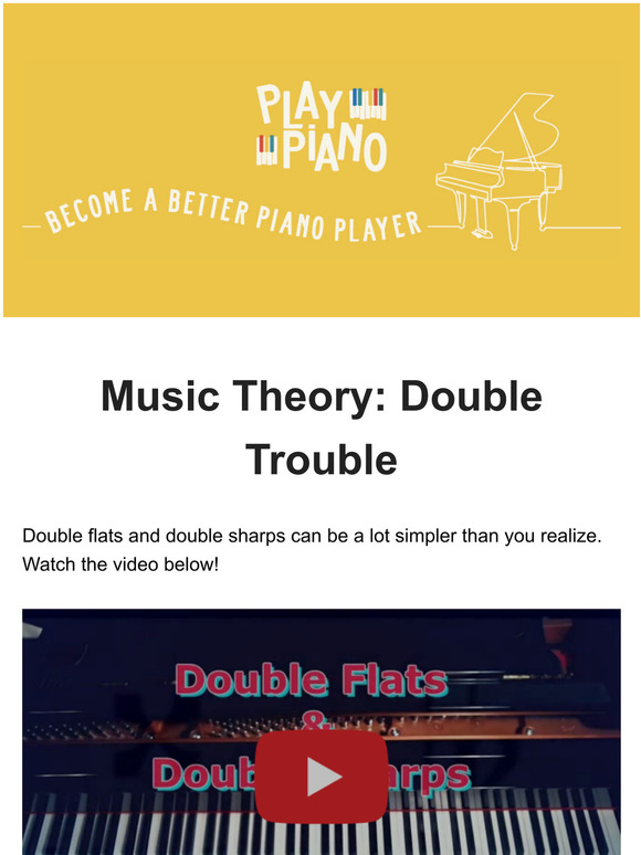 Play Piano: Understanding double flats and double sharps | Milled
