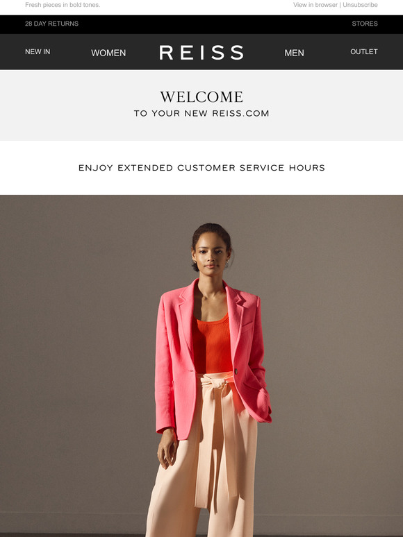 Reiss: Fierce Colours | Milled