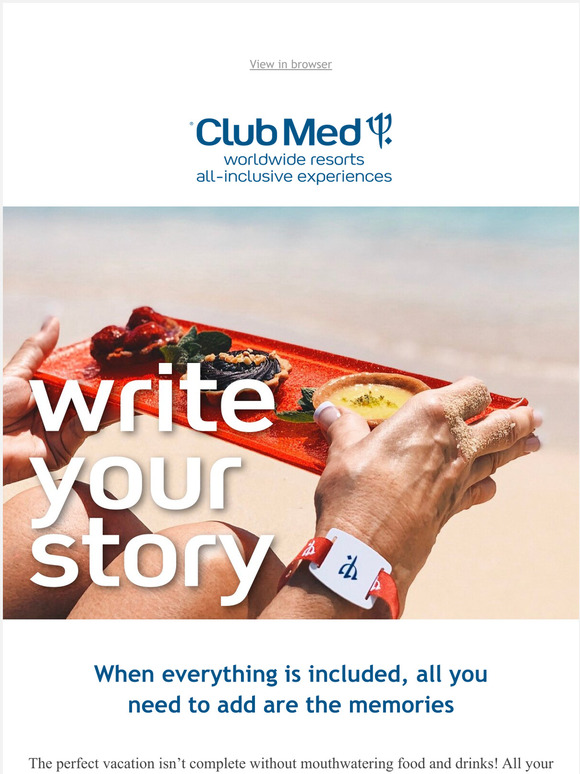 Club Med: Find Your New Favorite Gourmet Cuisine at Club Med | Milled