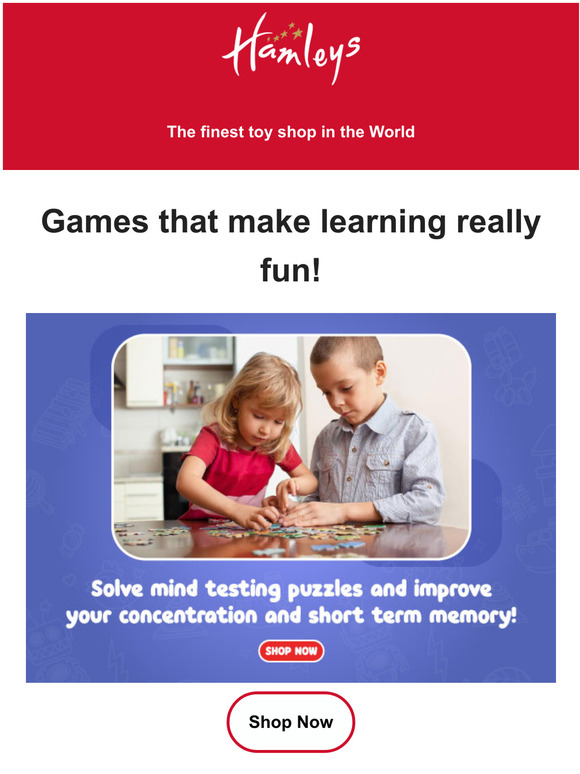 hamleys.com: Games that make learning really fun! | Milled