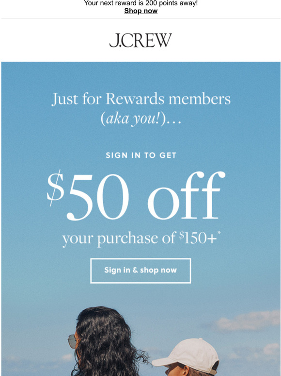 J.Crew Email Newsletters: Shop Sales, Discounts, and Coupon Codes
