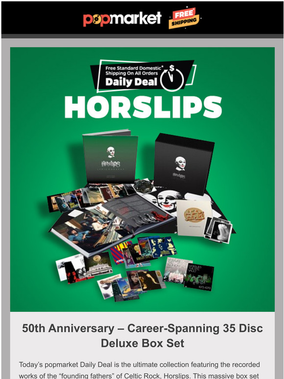 Pop Market: Massive Box Set for Celtic Rokers Horslips plus FREE ...