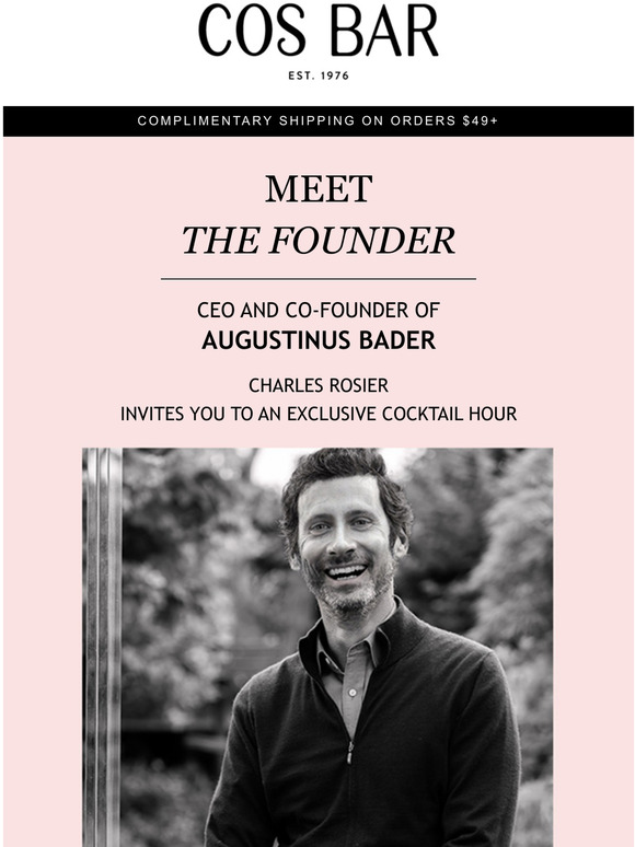 Cos Bar: Meet the founder of Augustinus Bader in Brentwood! | Milled