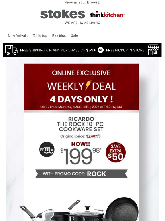 Stokes: Ricardo's rock-solid cookware set | Milled