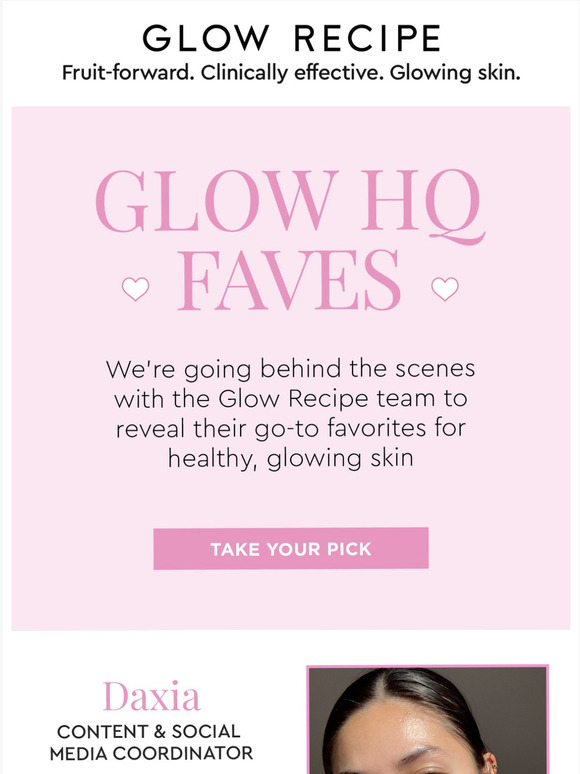 Glow Recipe Email Newsletters: Shop Sales, Discounts, and Coupon Codes