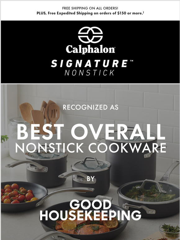 Calphalon: Signature: Best Overall Nonstick Cookware... | Milled