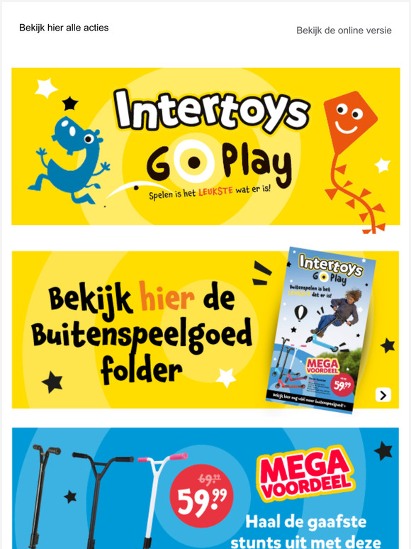 Intertoys: Bekijk de nieuwe buitenspeelgoed folder! | Ontdek nog vl ...