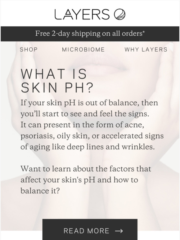 Layers: What is skin pH? | Milled