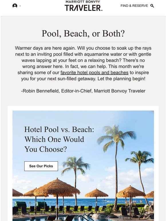 Marriott: Your Guide to the Best Pools and Beaches | Milled