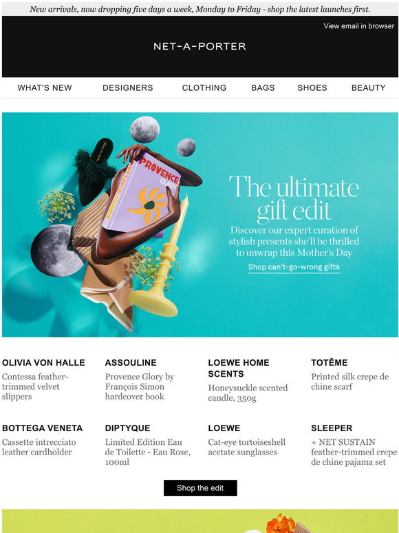 Net-A-Porter Email Newsletters: Shop Sales, Discounts, and Coupon Codes