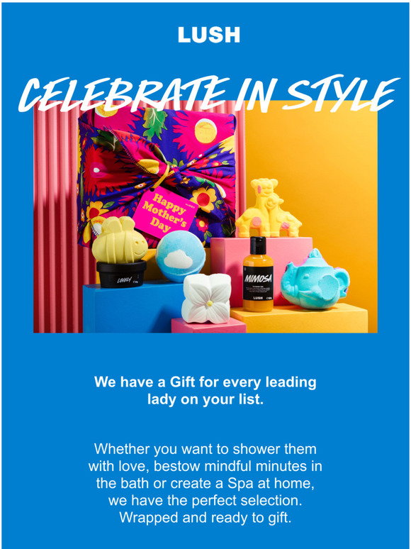 lush jp: Celebrate the Legends in your life | Milled