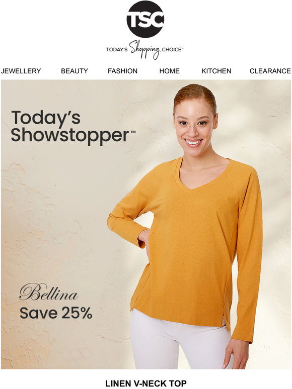 The Shopping Channel: Todays Showstopper - Bellina | Milled