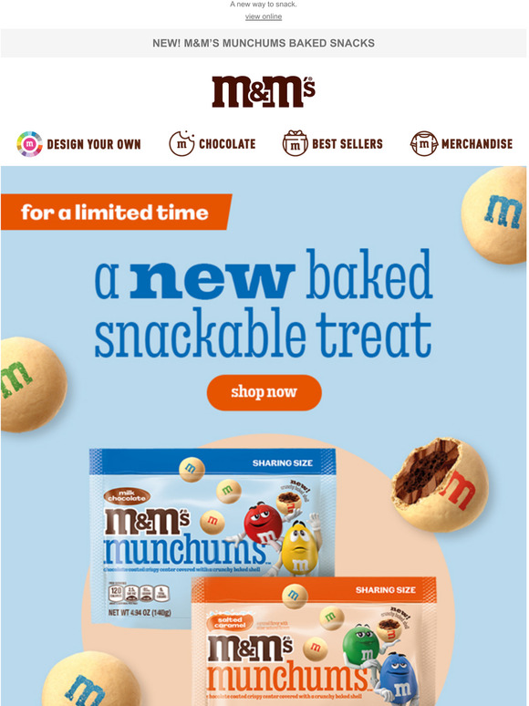 M&M's: Introducing NEW M&M'S Munchums | Milled