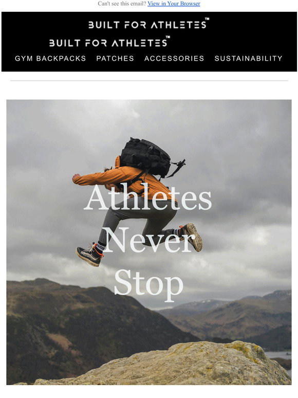 Built for Athletes: Athletes Never Stop | Milled