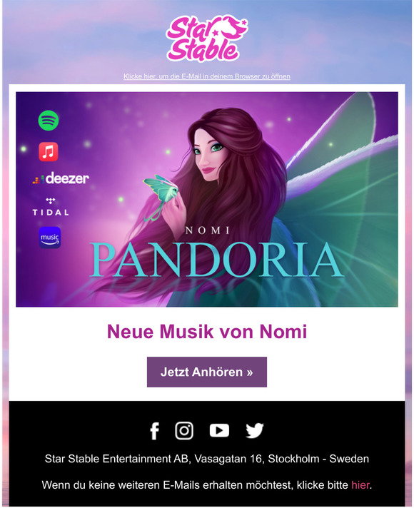 Star Stable: PANDORIA von Nomi ist jetzt erschienen! | Milled
