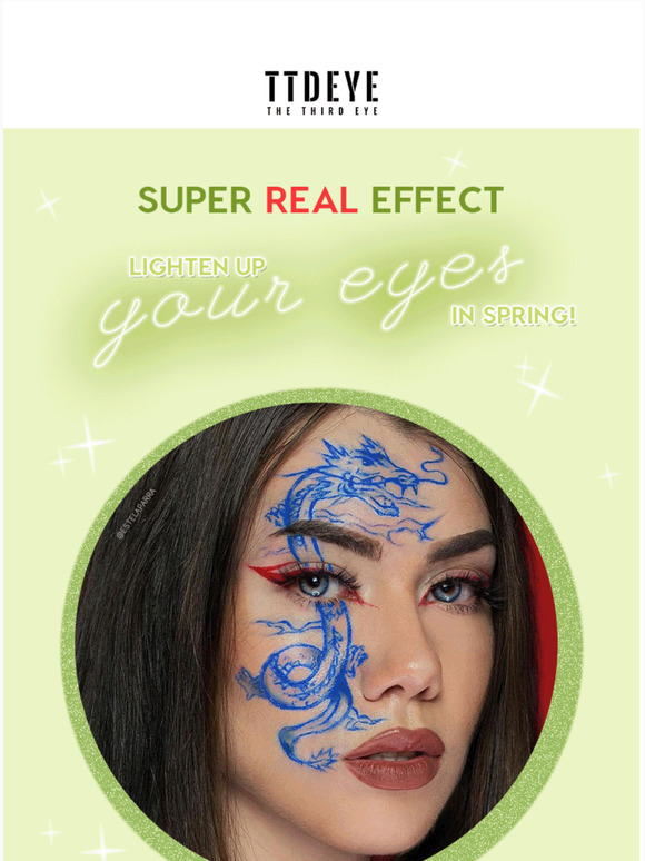 TTDEYE: Super real effect! Lighten up your eyes all day! | Milled