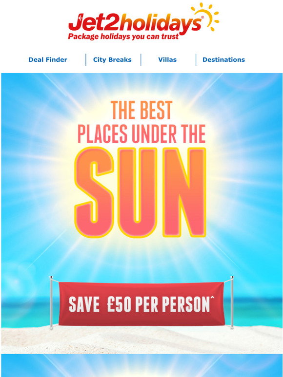 Jet2holidays: The best places under the sun | Milled