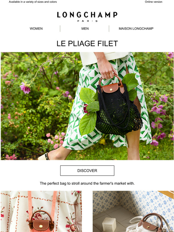 Longchamp: Choose your Le Pliage Filet! | Milled