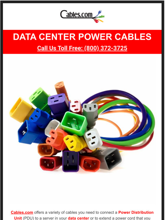 Cables: Data Center Cables from Cables.com It's what we're known for ...