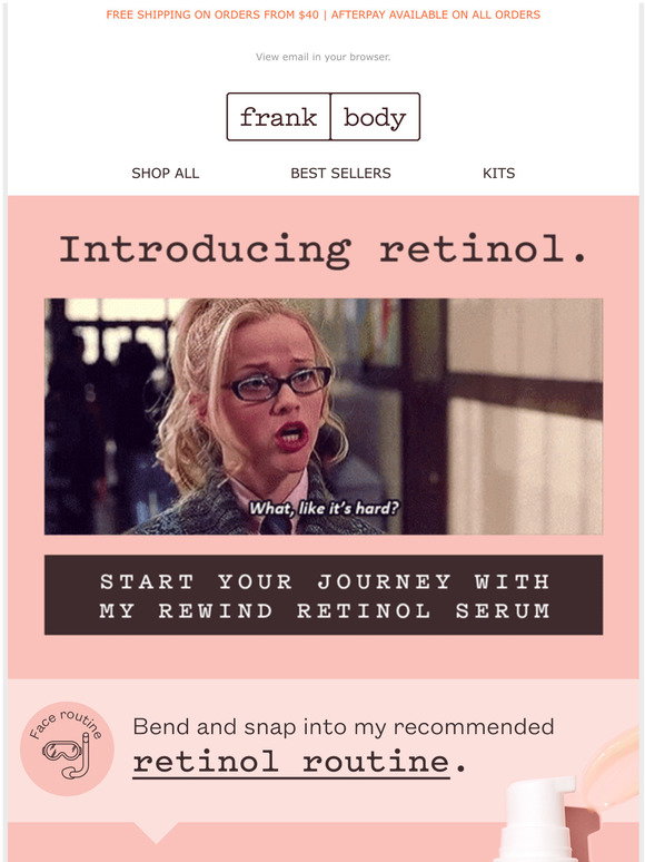 Frank Body: How much retinol should I use? | Milled
