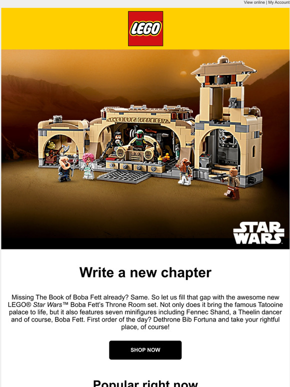 LEGO: Want to see a new Star Wars set? Your weekly LEGO newsletter | Milled