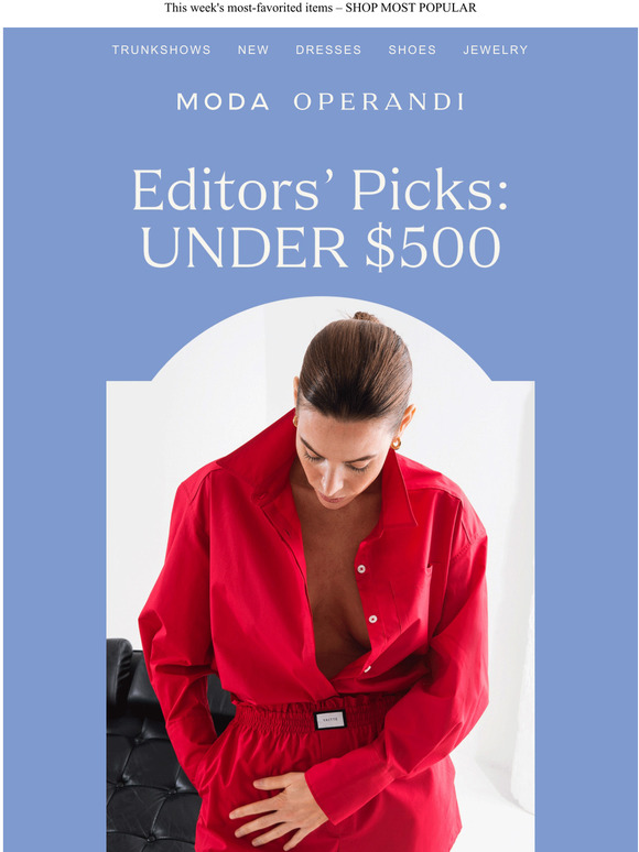 Moda Operandi: Standout spring picks...all under $500 | Milled