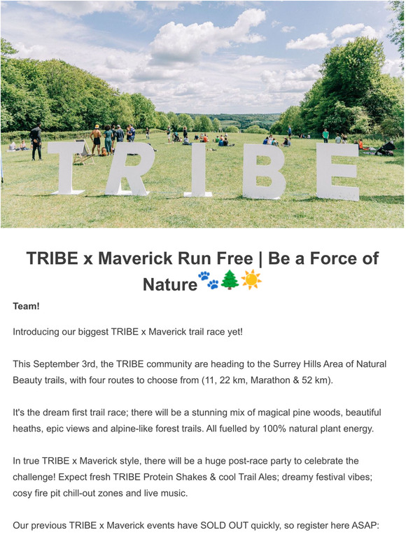 Tribe: Introducing... TRIBE x Maverick Run Free | Milled