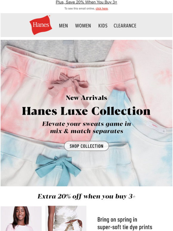Hanes: New from the Luxe Collection | Milled