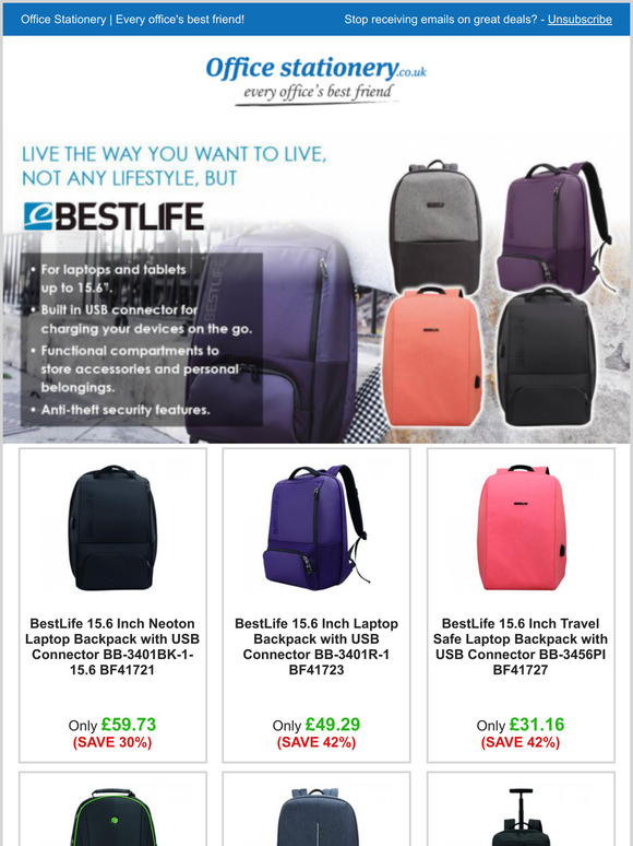 Office Stationery: Introducing Bestlife Bags... | Milled