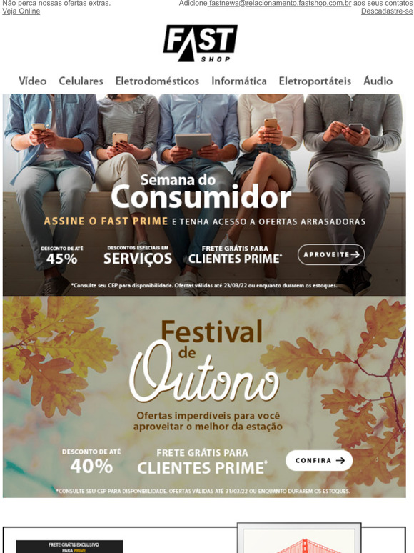 Fastshop BR: Confira as ofertas exclusivas que separamos para voc! | Milled