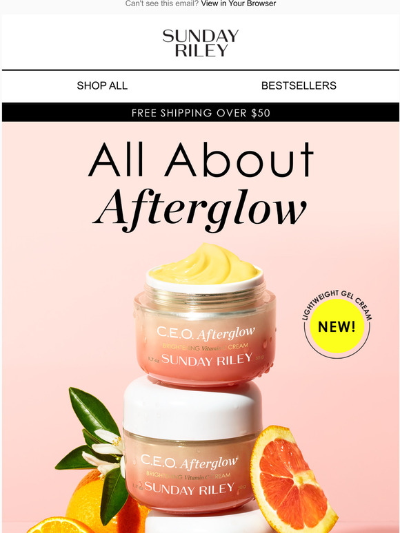 Sunday Riley: All about C.E.O. Afterglow! | Milled