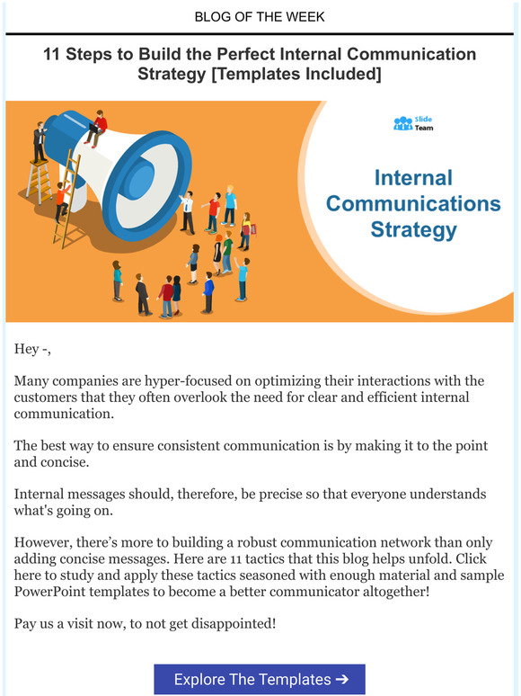 slideteam: 11 Tactics for Effective Internal Communication! | Milled