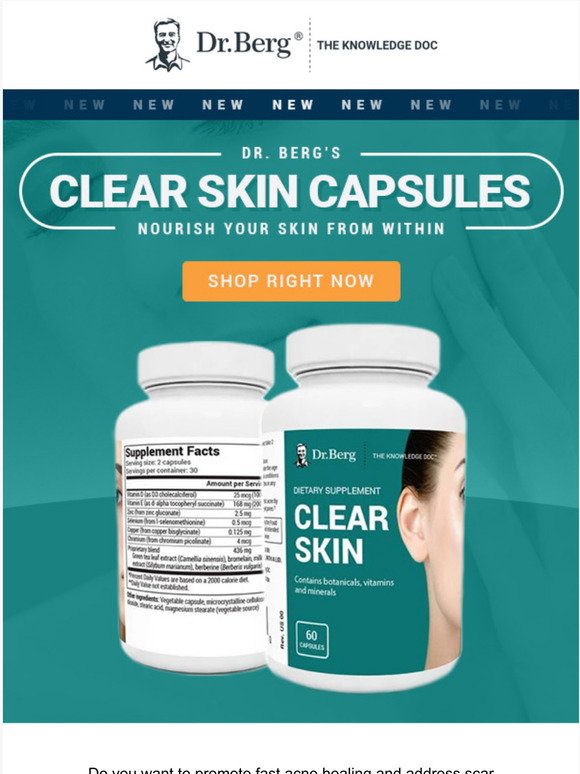 Dr. Berg: Meet your skins new best friend | Milled