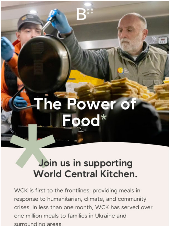 Boon Supply: Support World Central Kitchens Work in Ukraine | Milled