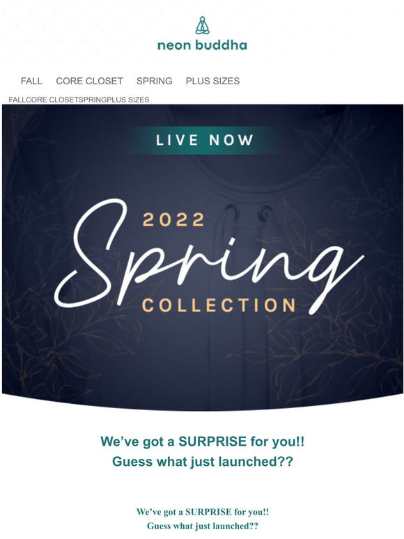 Neon Buddha: 2022 Spring Collection Live! | Milled