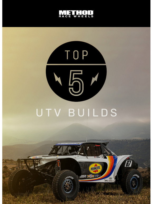 Method Race Wheels: Top 5 UTV Builds | Milled