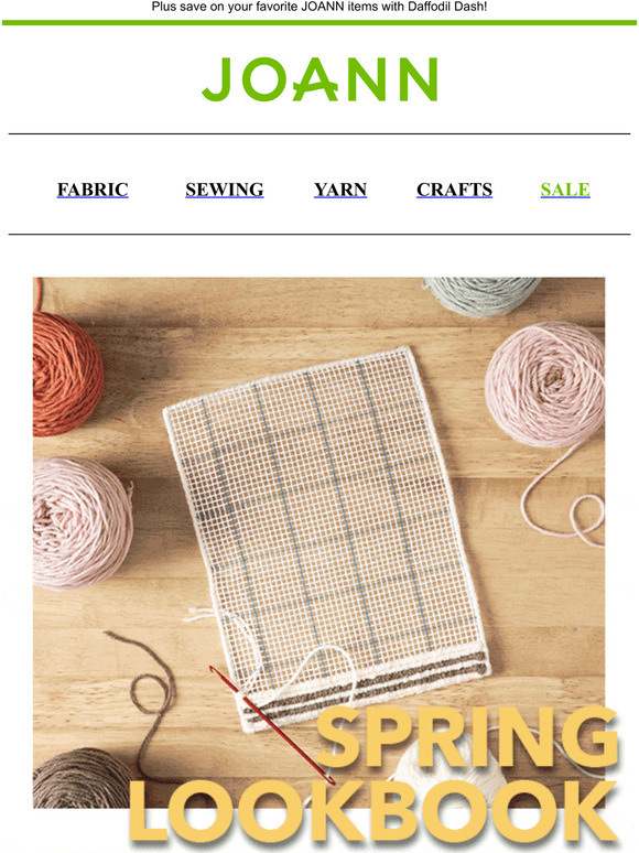Jo-Ann Fabric and Craft Store: Spring trends for a springy you: here's ...
