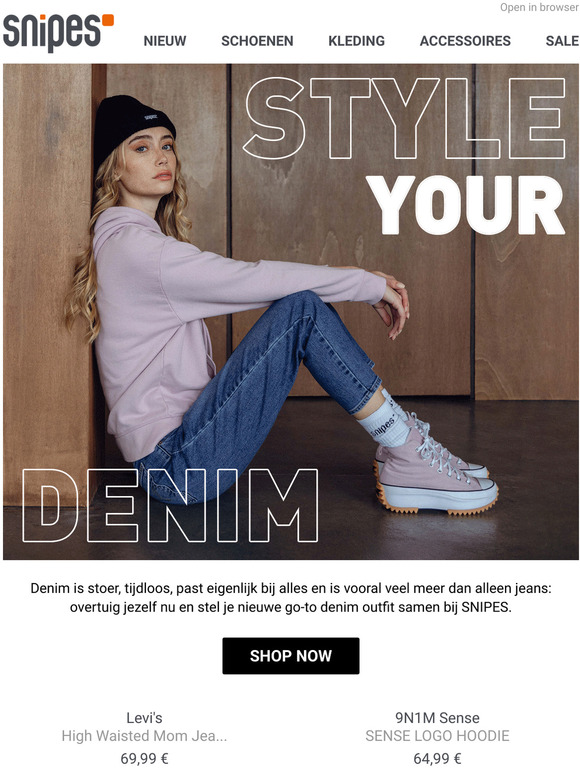 Snipes NL: Jouw denim outfit bij SNIPES | Milled