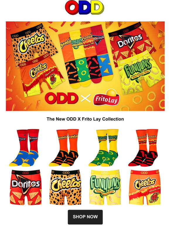 Odd Sox: Straight out of the chip aisle! ODD x FRITO LAY is here and it ...