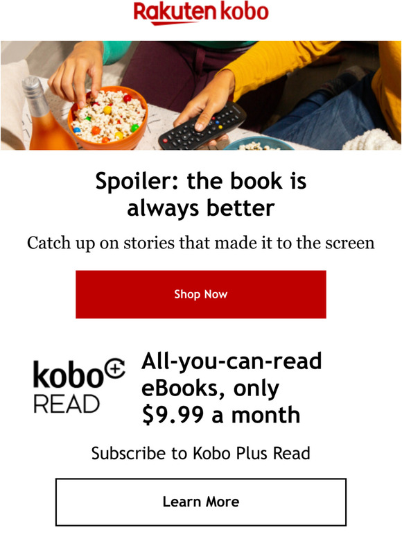 Kobo: Lights, camera, action: read these stories before you watch them ...