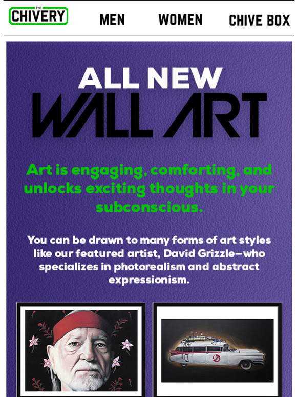 The Chivery: The artist that painted the 1st Bill Murray NFT | Milled