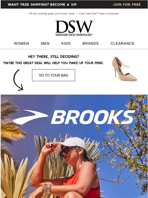 DSW: Inside: Brooks everything | Milled