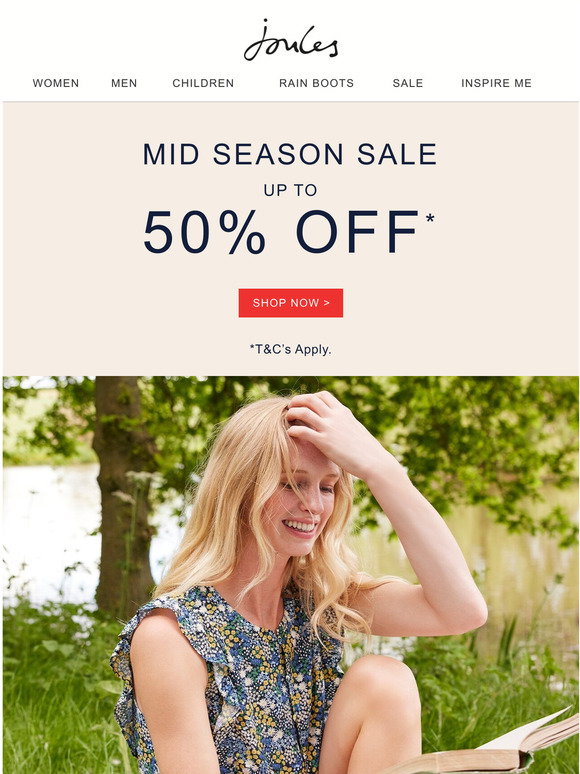 Joules: New styles that will turn heads | Milled