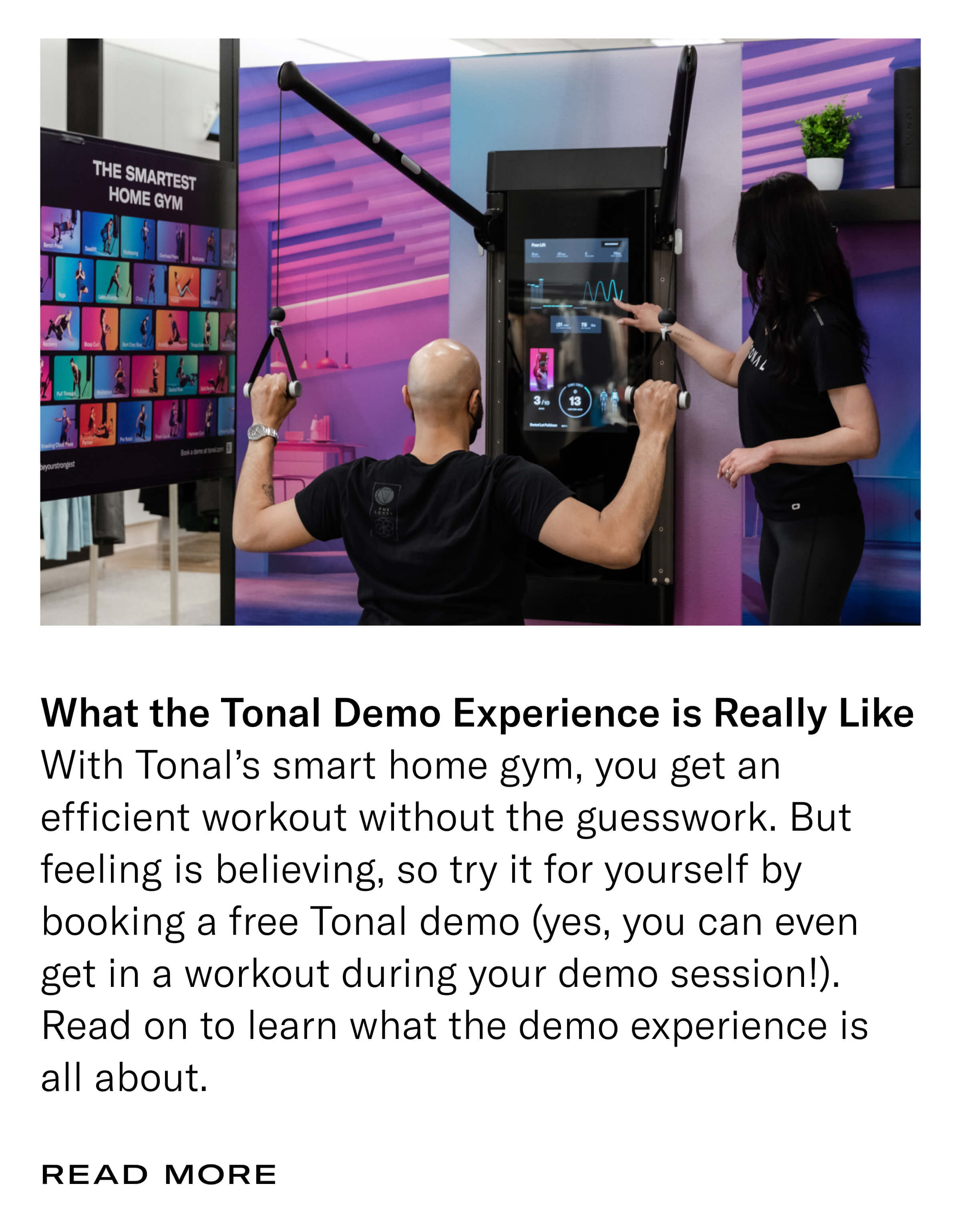 Tonal: Fuel Your Strength | Milled