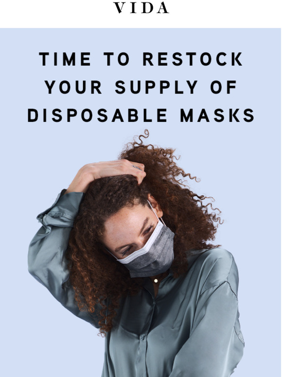 ShopVida: Stock up on Recyclable Masks with KN95 Protection | Milled
