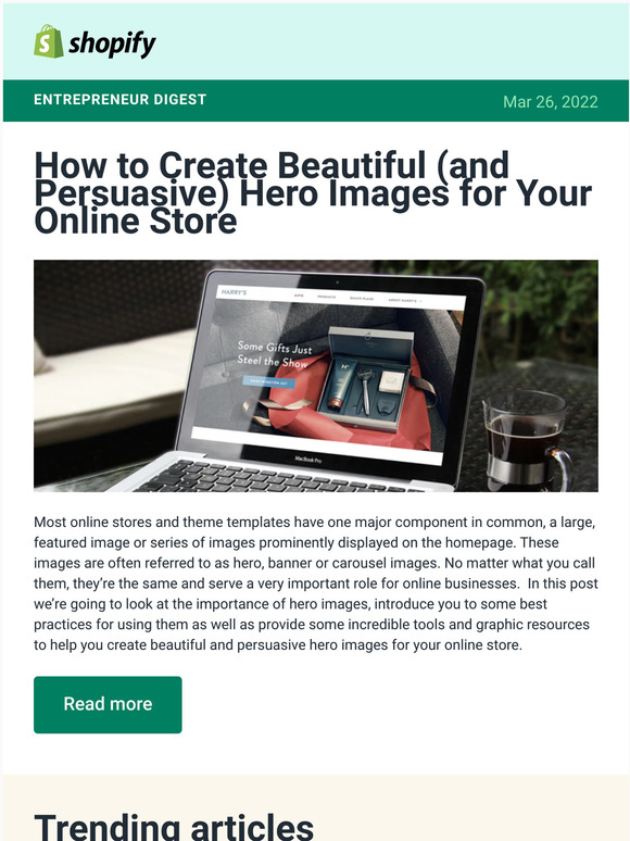 Shopify: How to Create Beautiful (and Persuasive) Hero Images for Your ...