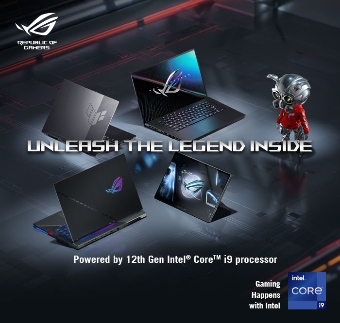 ASUS: Join The Rise of Gamers! Check out the ROG lineup of Intel 12th ...