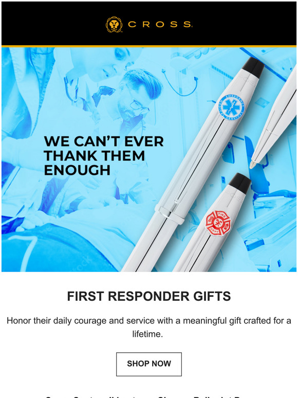Cross: Thank you, First Responders | Milled