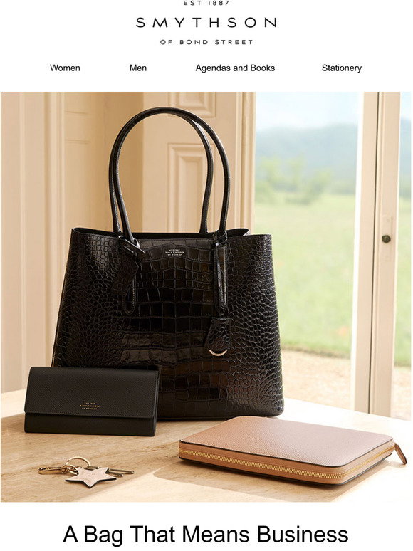 Smythson: A Bag That Means Business | Milled