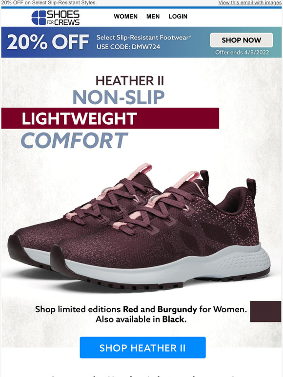 Shoes for Crews: New Limited Edition Colors Are Here Just in Time for ...